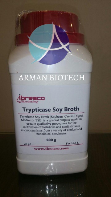 محیط کشت میکروبی TSB به صورت پودر (Tryptic Soy Broth) محصول ایبرسکو