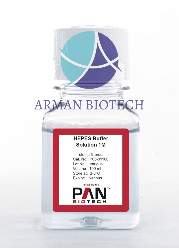 بافر هپس 1M محصول PAN Biotech آلمان (HEPES Buffer 1M)