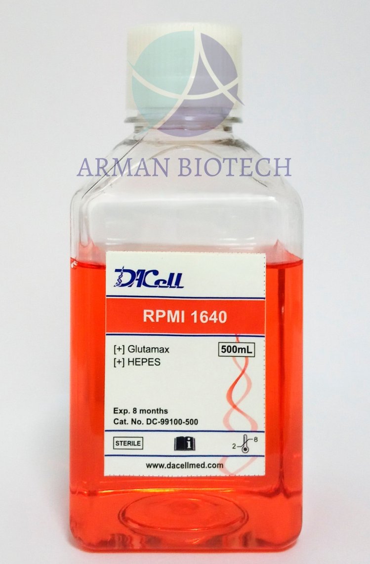 محیط کشت سلول RPMI 1640 محصول DAcell - آرمان بایوتکآرمان بایوتک